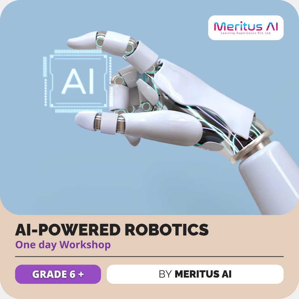 AI Robotics Workshop for Grades 6+ | Meritus AI – fundaspring