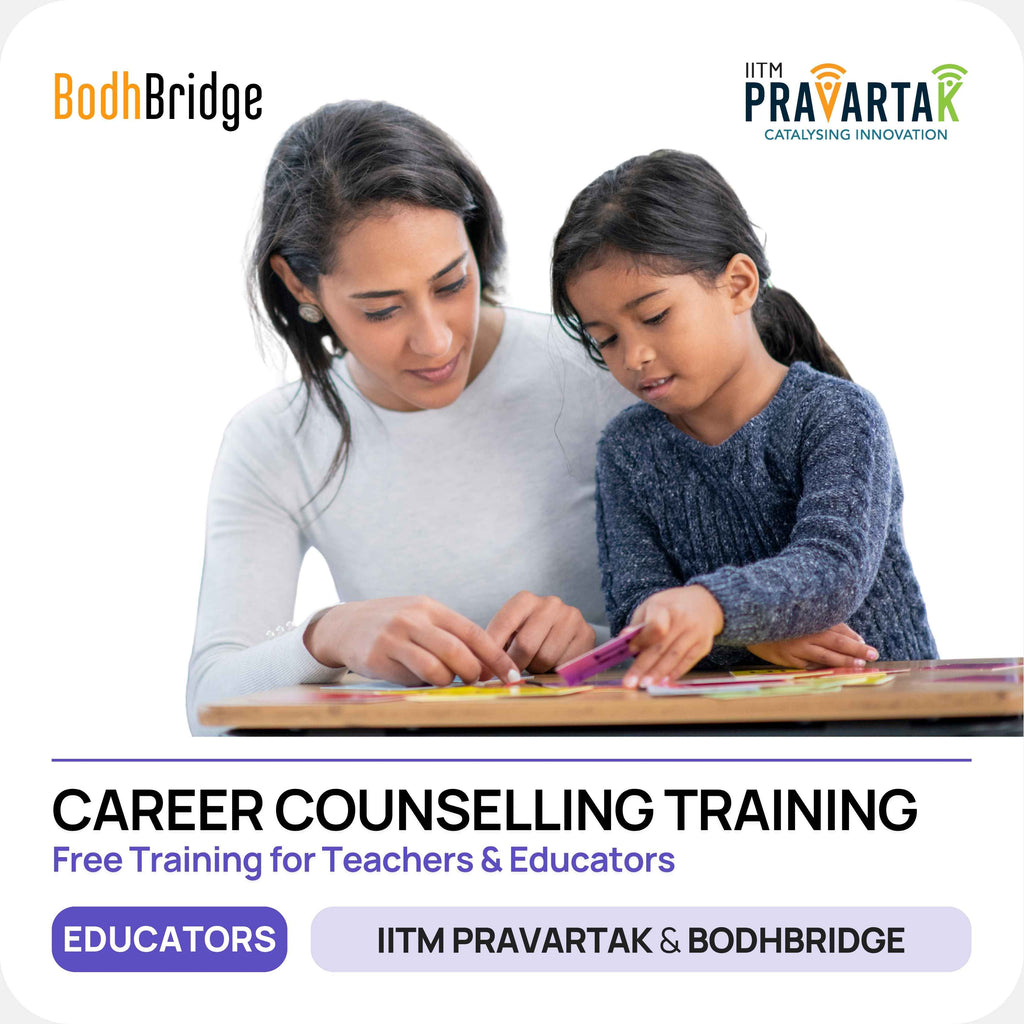 Free Career Counseling Training for Teachers & Educators | IITM ...