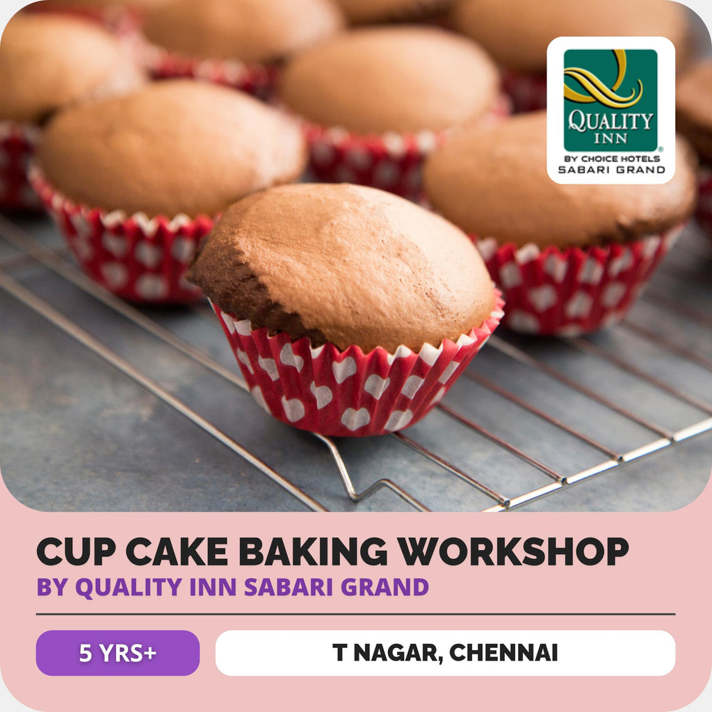Cupcake Baking Workshop for Families | Quality Inn Sabari Grand ...