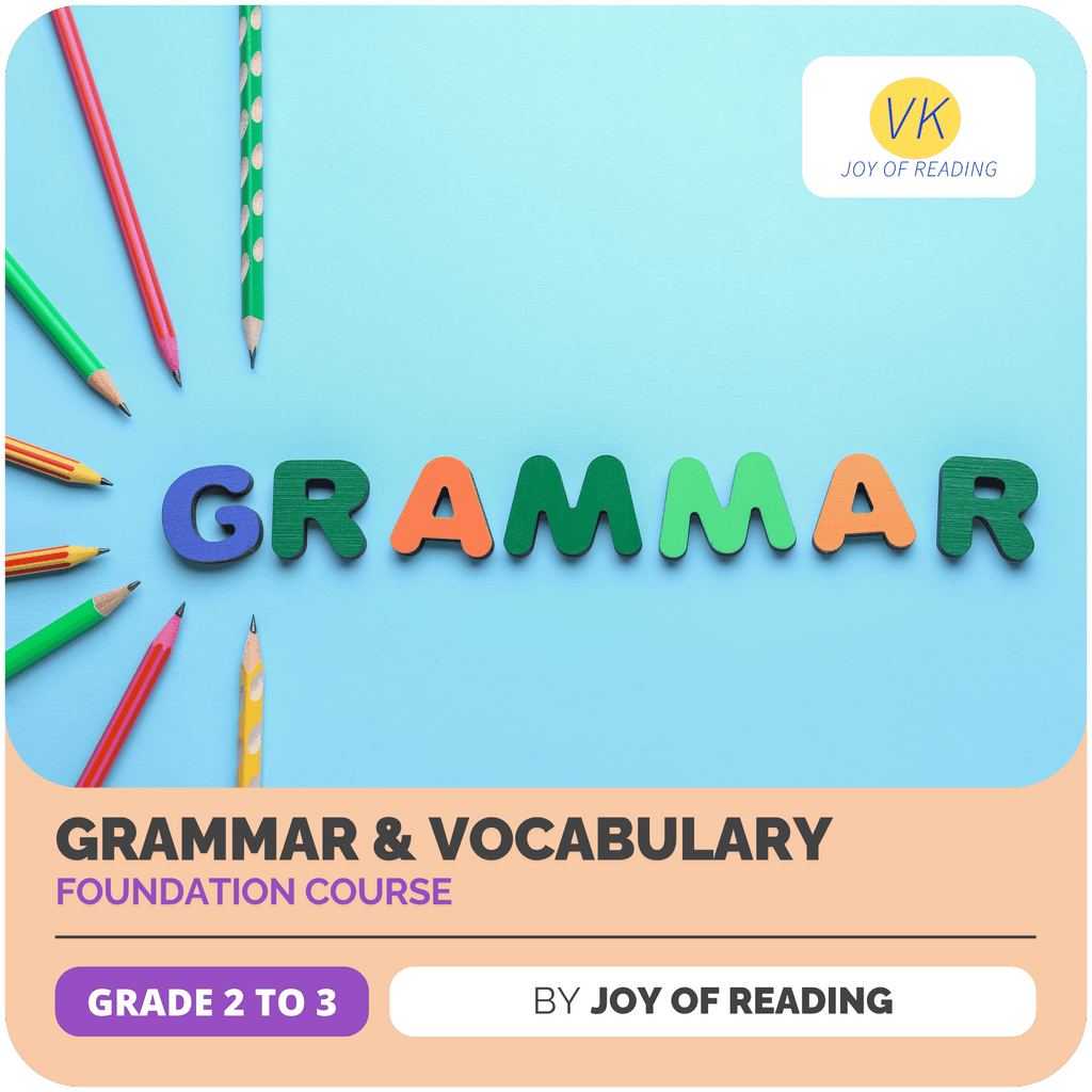Grammar & Vocabulary Course by Joy of Reading, Singasandra, Bengaluru ...