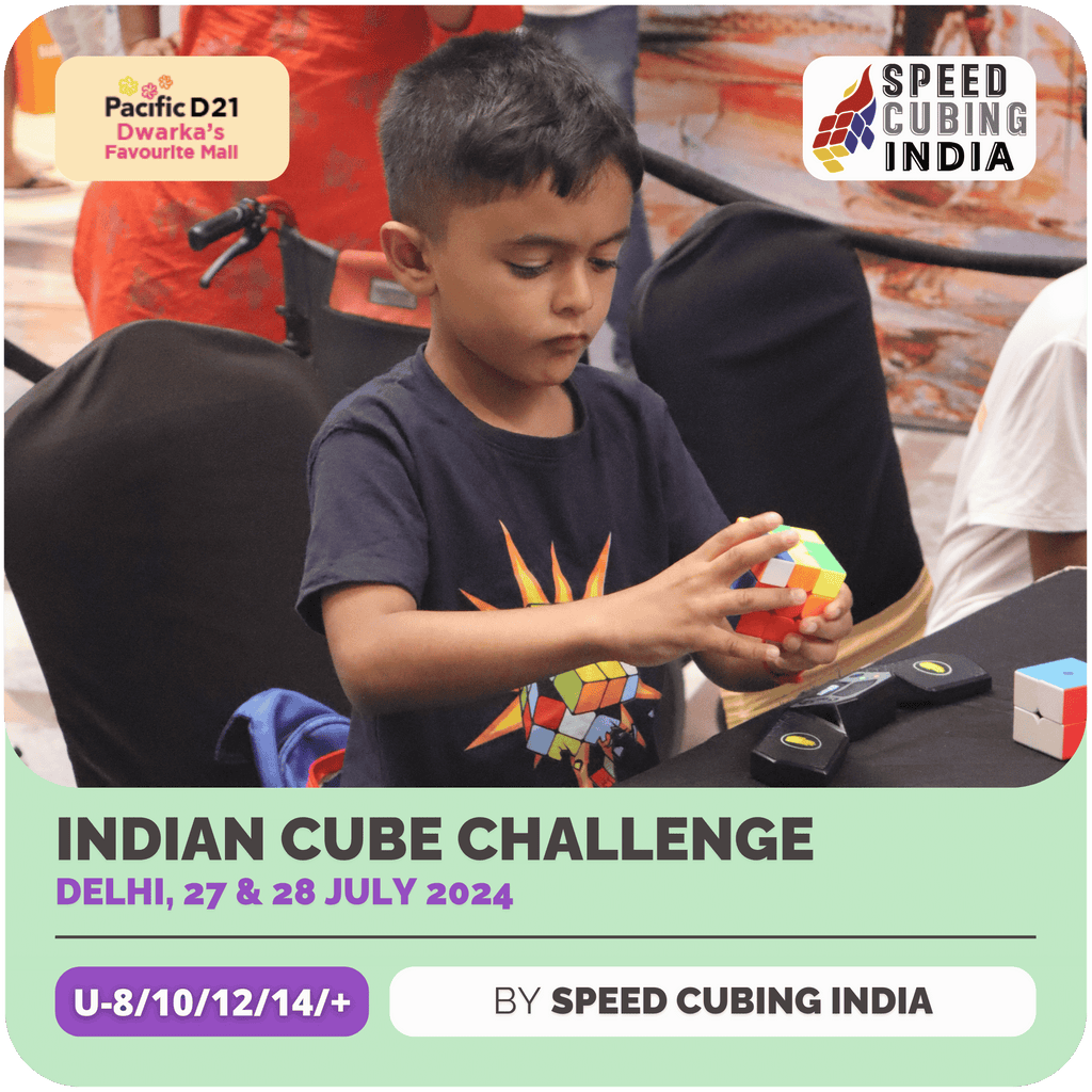 Indian Cube Challenge July 2024 at Pacific Mall D21, Dwarka 21, Delhi ...