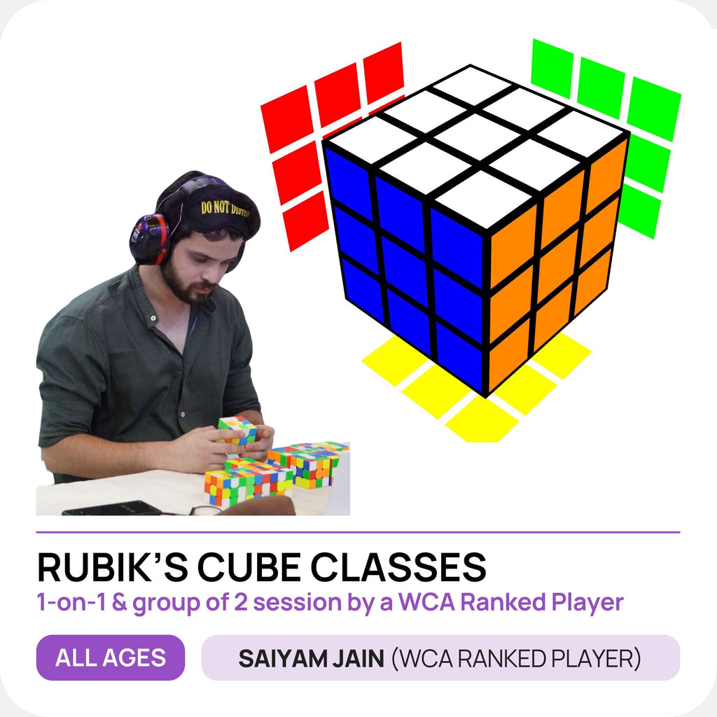 Rubik's Cube Classes by Saiyam Jain | WCA-Ranked Expert Coach – fundaspring